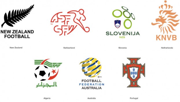 2010 FIFA World Cup: Team Logos - Graphis Design Blog