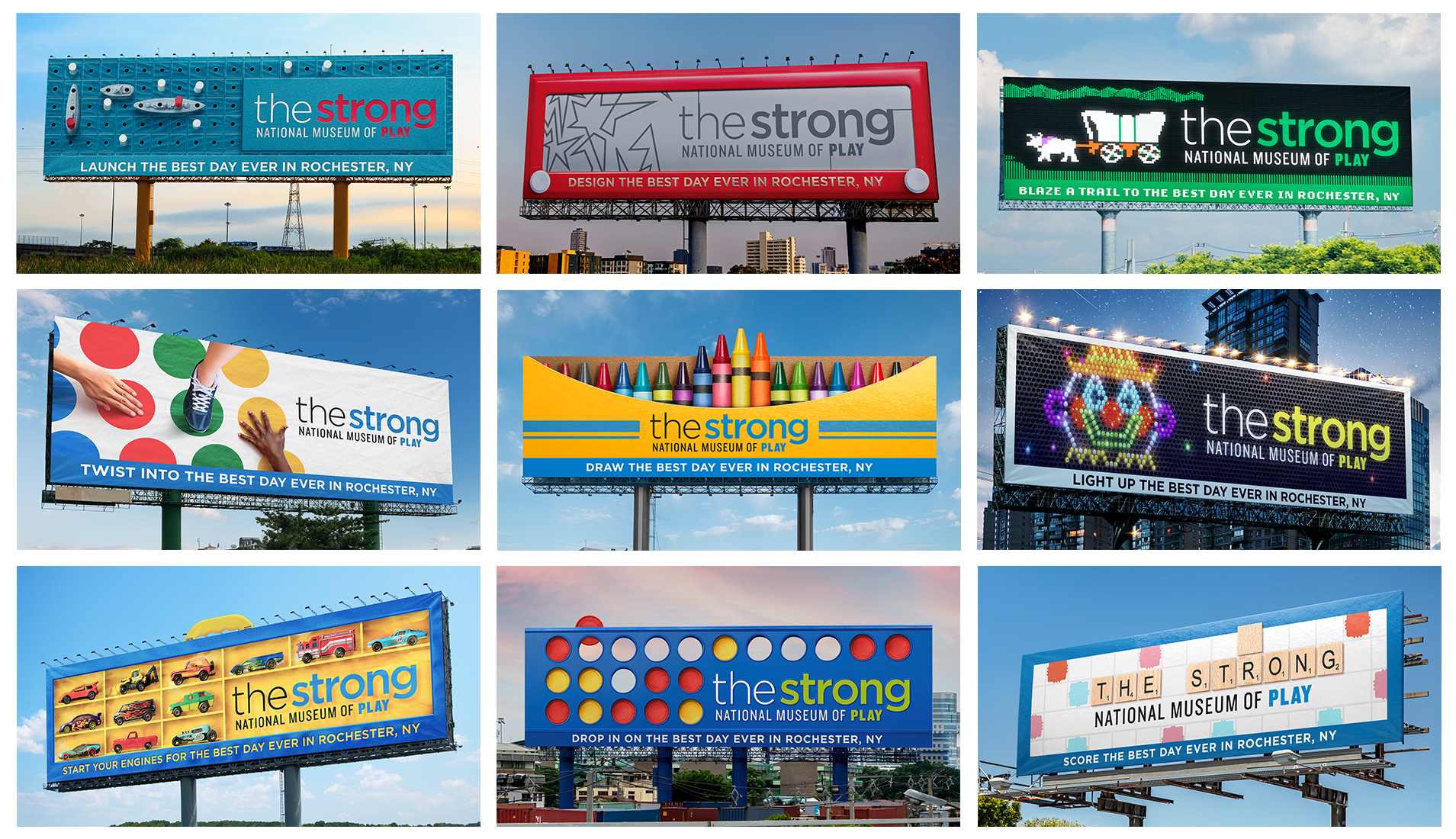 Partners + Napier’s Playful Route to The Strong Museum - Graphis ...