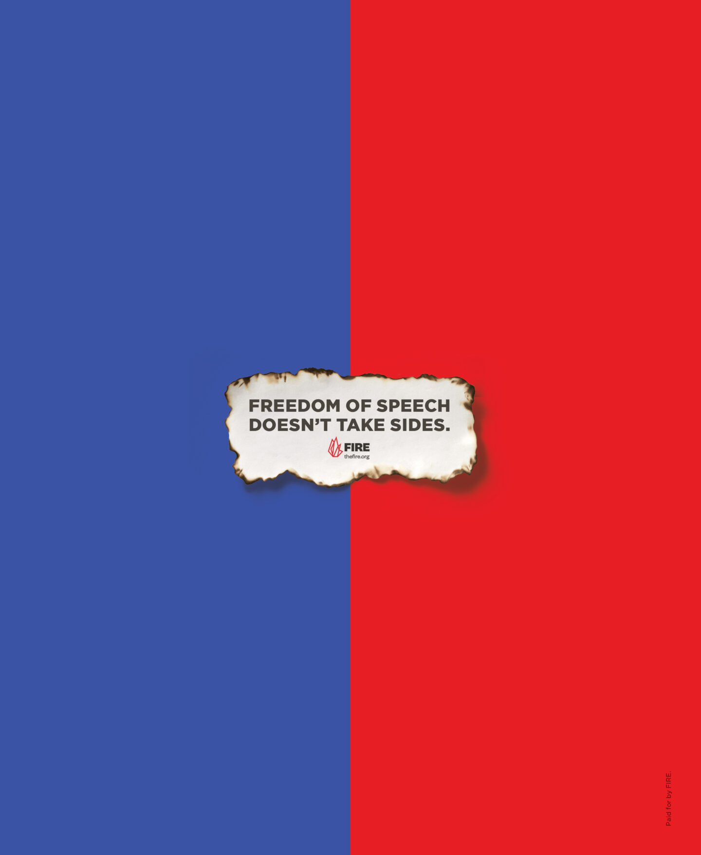 DeVito/Verdi's Bold Stand for Free Speech - Graphis Advertising, Award ...